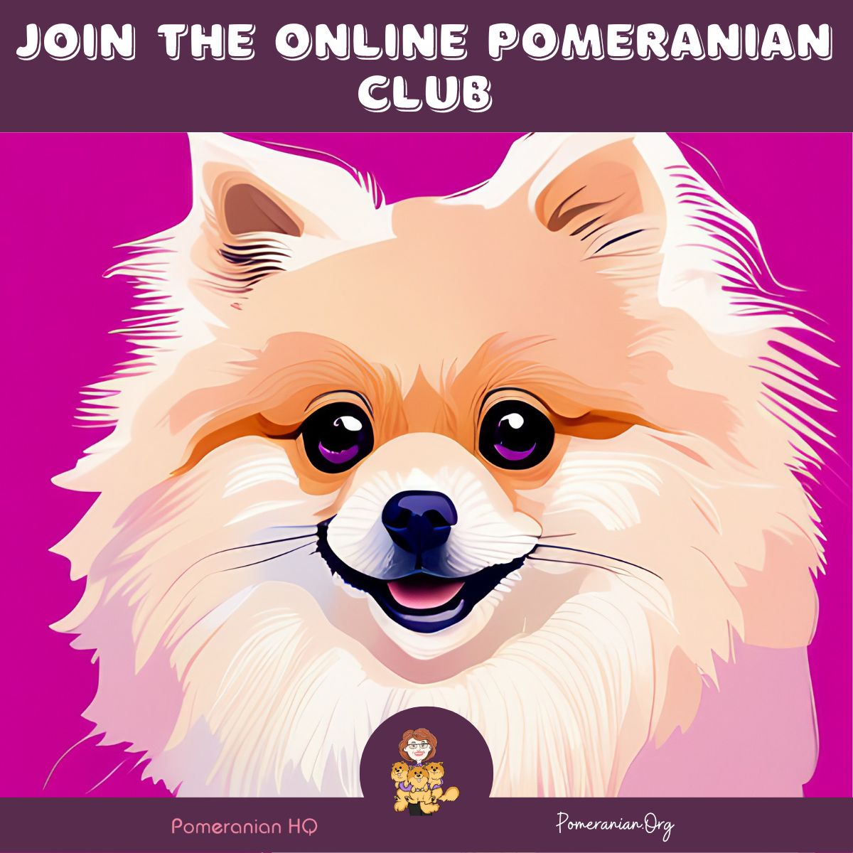 Become a Free Member of the Online Pomeranian Club