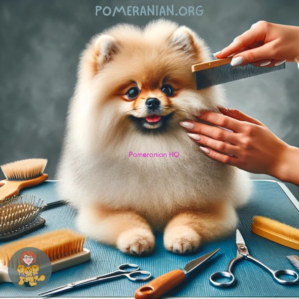 Pomeranian Puppy Grooming for New Owners - Pomeranian Headquarters